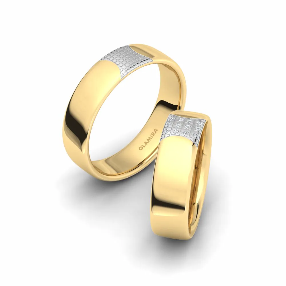 Venčani prsten Glamorous Meeting 6 mm