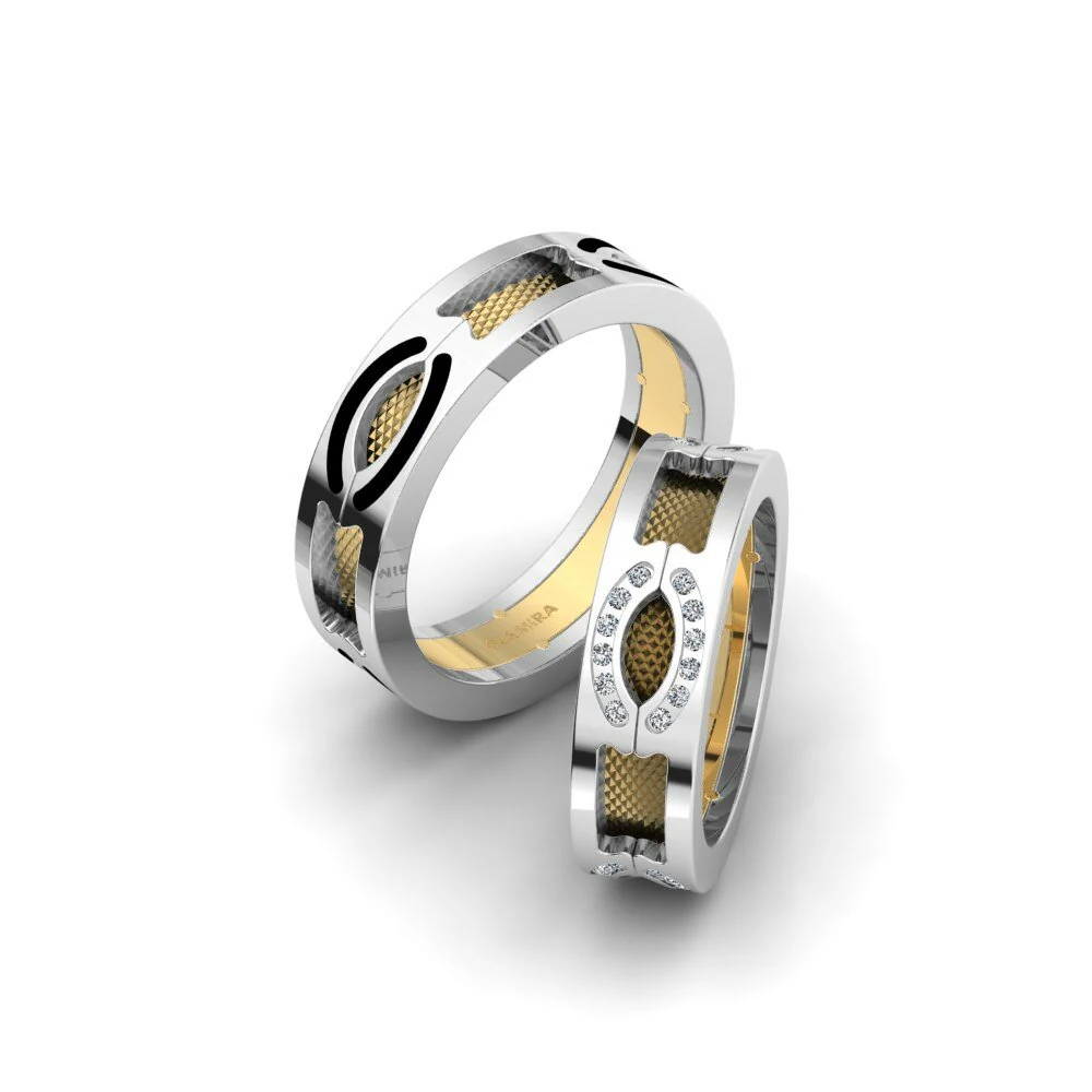 Venčani prsten Glamorous Elegance 6 mm