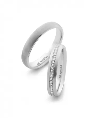 Parove prsten obećanja Silver & Design Adorable