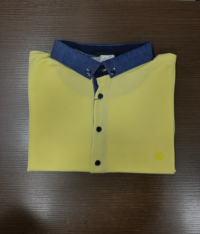 MUŠKA POLO MAJICA AKCIJA ŽUTA