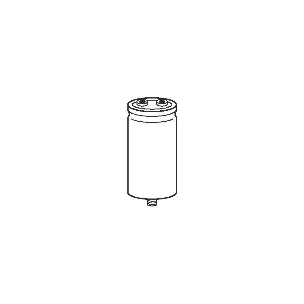 El. kond.4700µF 450VDC 64,5X119 mm 85°C M5