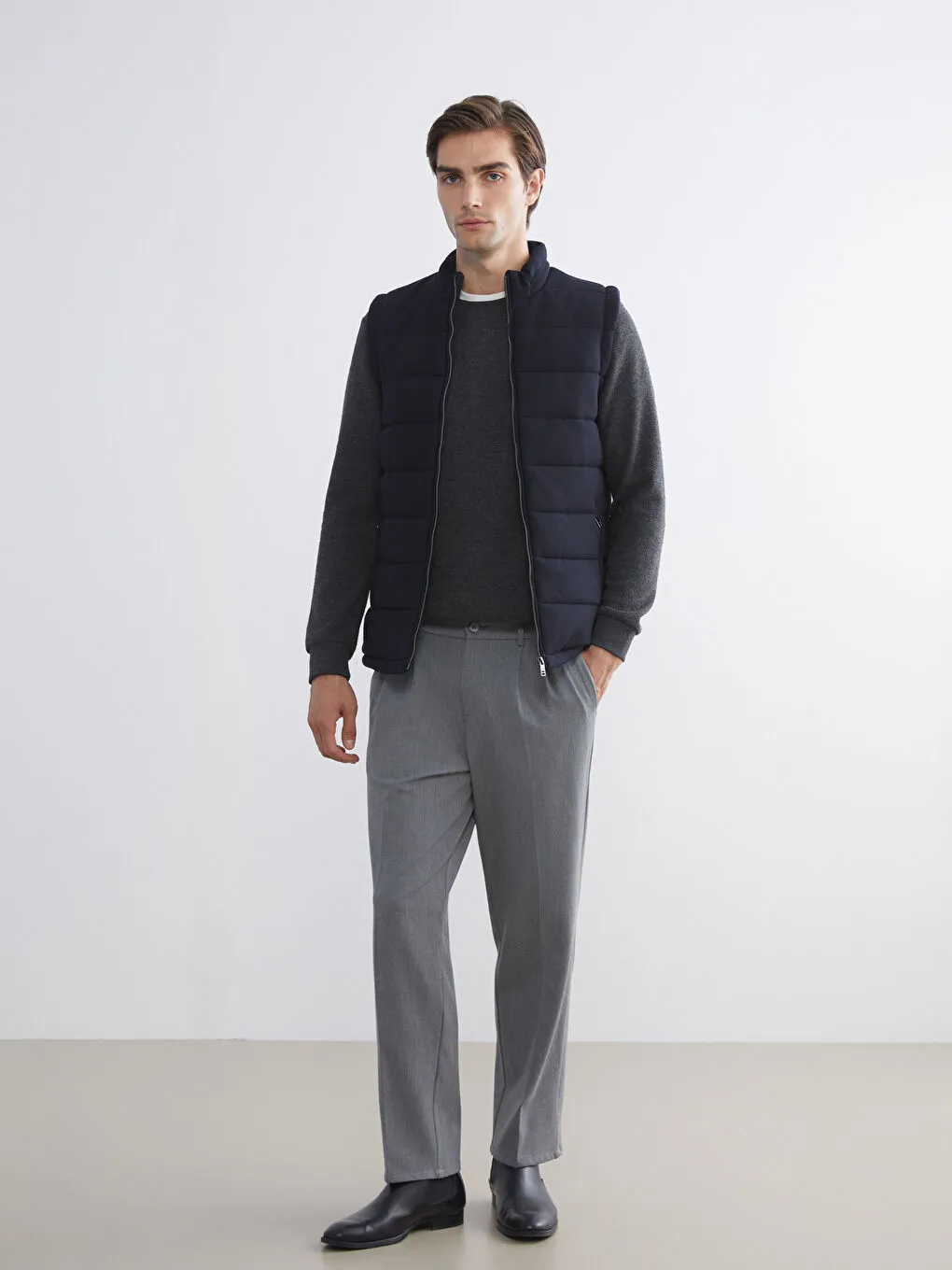 LCW Vision Uski Kroj Prsluk Sa Uspravnom Kragnom Za Muškarce