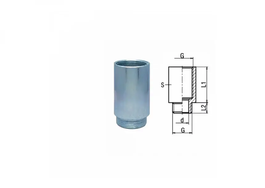Vodovodni produžetak 3/4''x30 mm