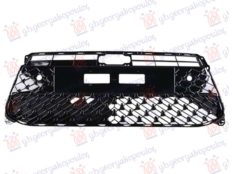 CENTRALNA RESETKA SJAJ-CRNA (2 PDC SENZORA) TOYOTA AYGO X (2022-) (OEM: 53111-0H140, 531110H140)