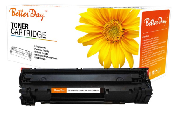 Toner BetterDay CF283X / CRG137/337/537/737 zam. kaseta za HP 2.4K ( 283A )(sa cipom)