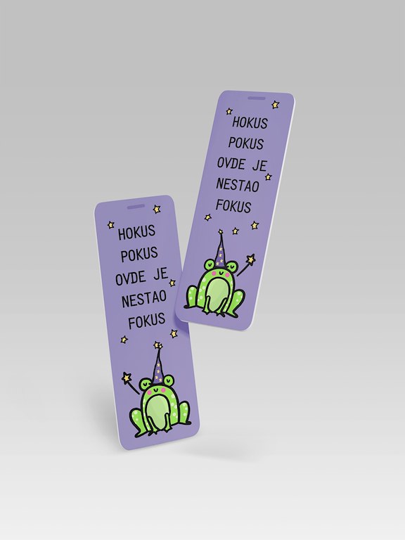 Bookmarker Hokus pokus ovde je nestao fokus