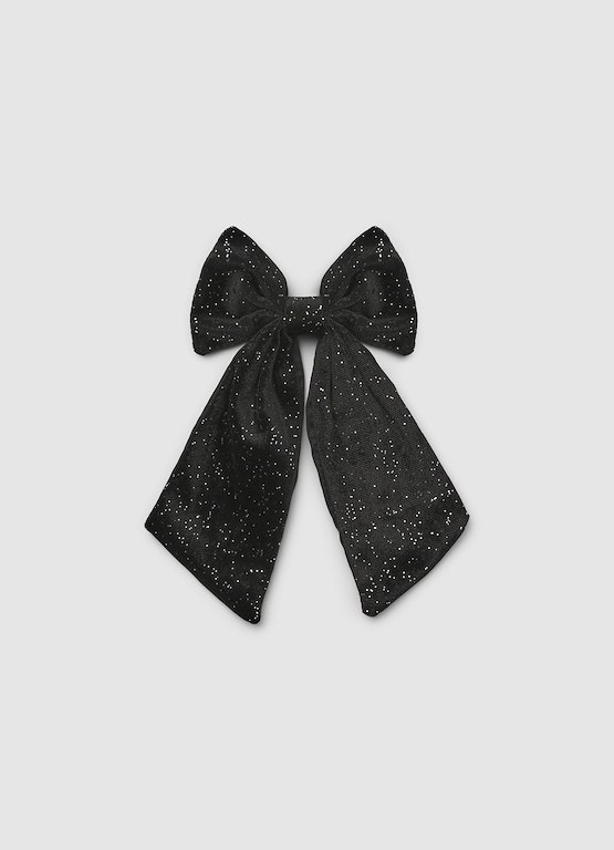 GLITTER BOW VAR CRNA ULTRABLACK