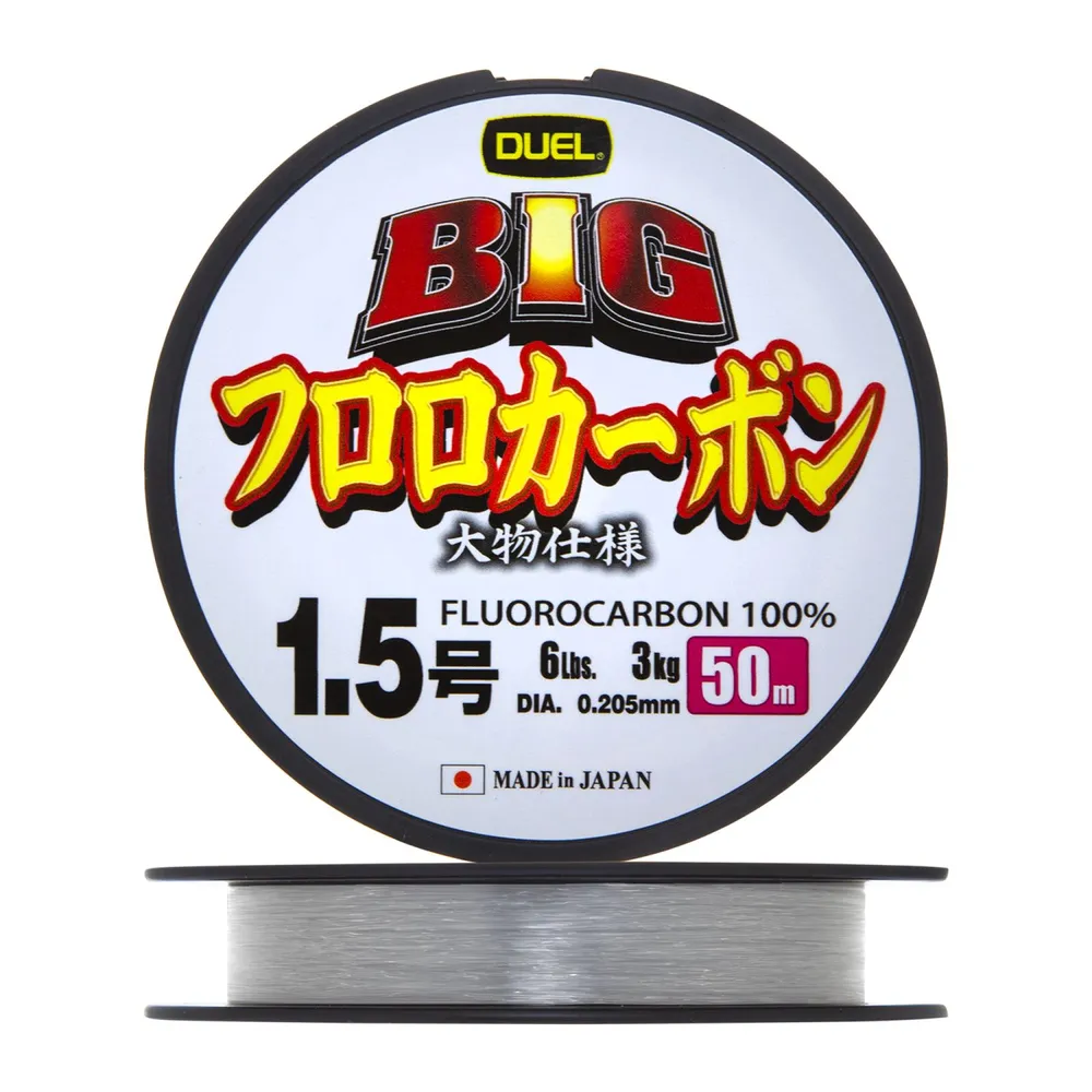 DUEL BIG FLUOROCARBON 100% 50M