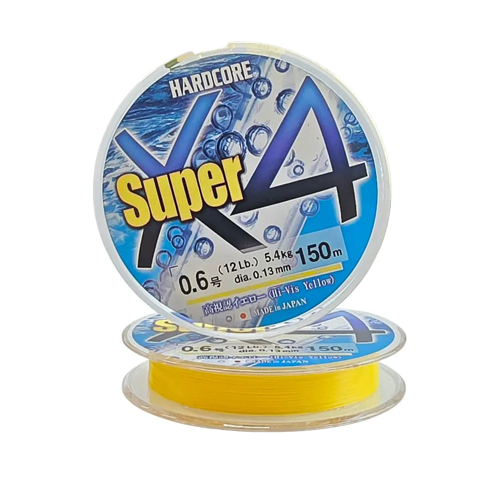 HARDCORE SUPER X4 150M YELLOW