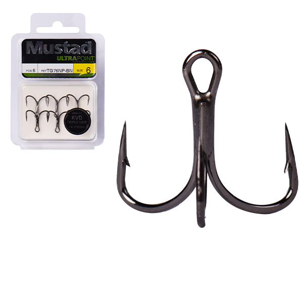 MUSTAD TG76NP-BN KEVIN VAN DAM ELITE TREBLE 2018