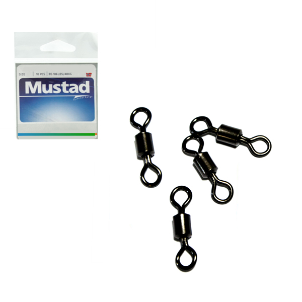 MUSTAD ROLLING SWIVEL ROUND EYE