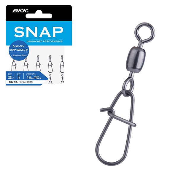 BKK DUOLOCK SNAP SWIVEL