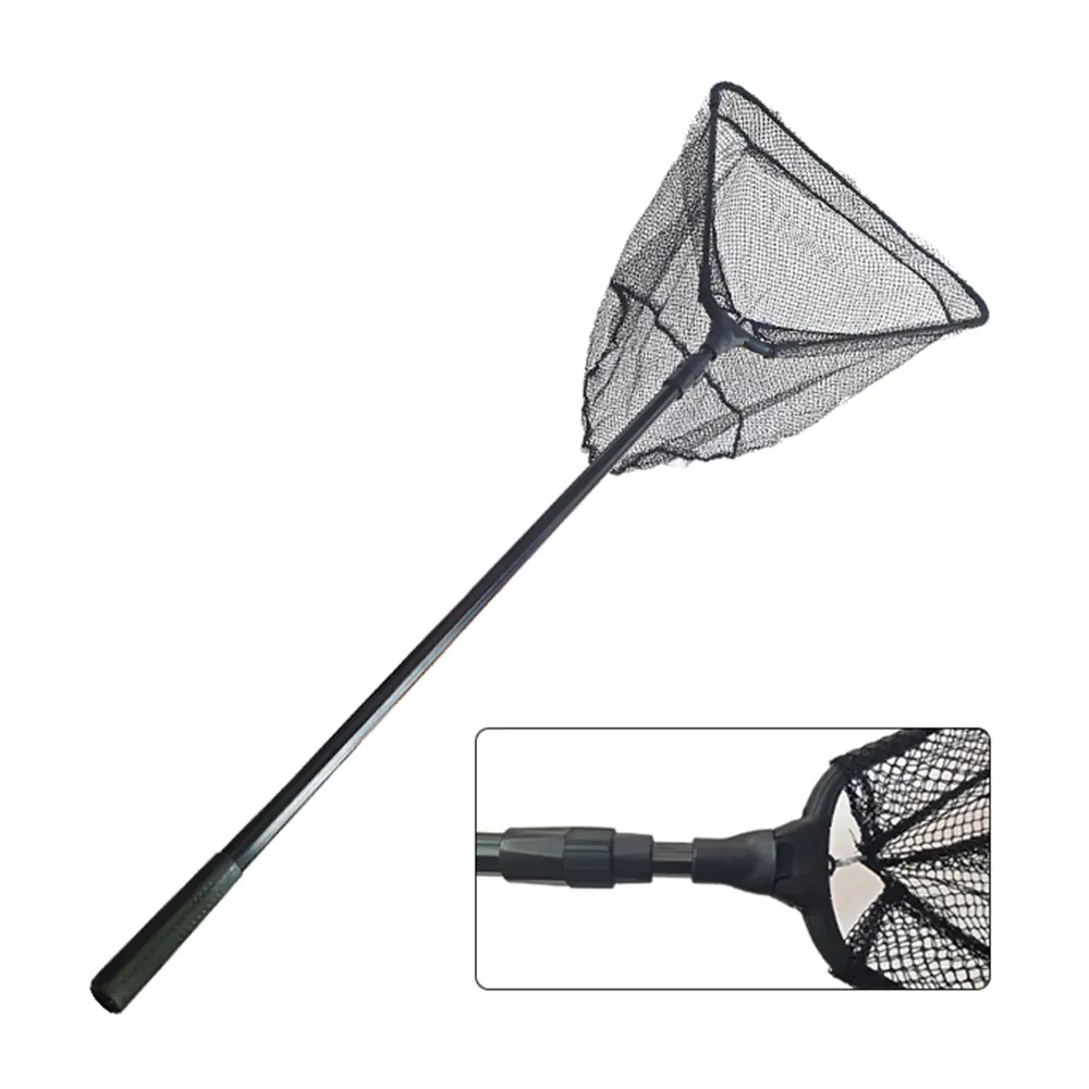 MATE FOLDING ALU.LANDING NET TELE HANDLE – DUžINA 2M, 70X70CM