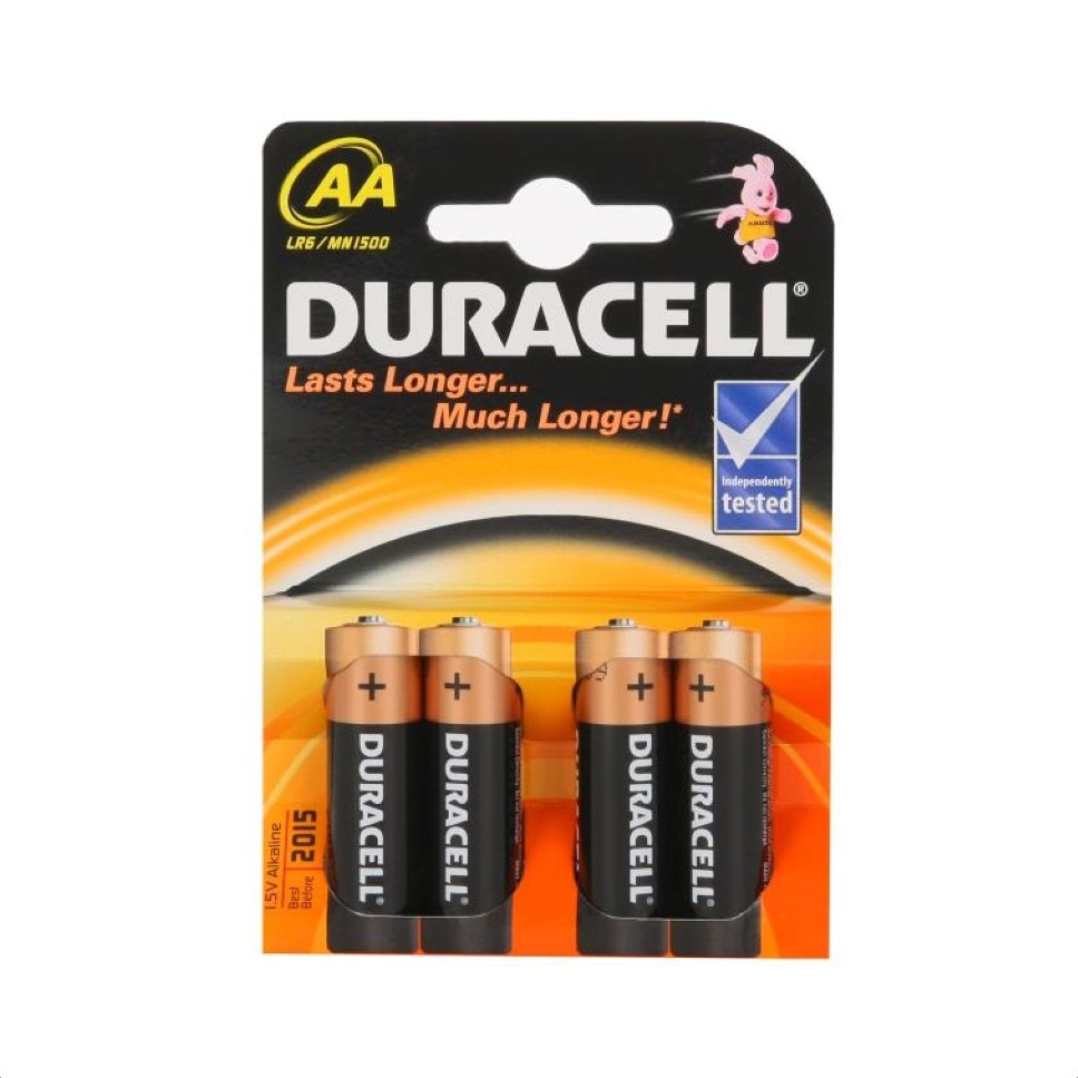 BATERIJE DURACELL AA 4KOM.