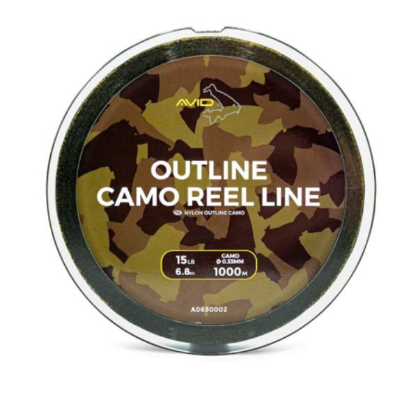 AVID OUTLINE CAMO REEL LINE 1000M