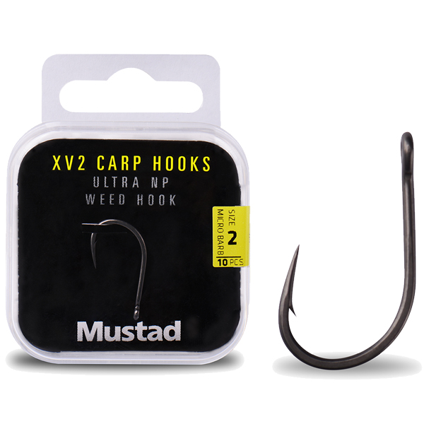 MUSTAD 60563NP-TX WEED HOOK BARBLESS