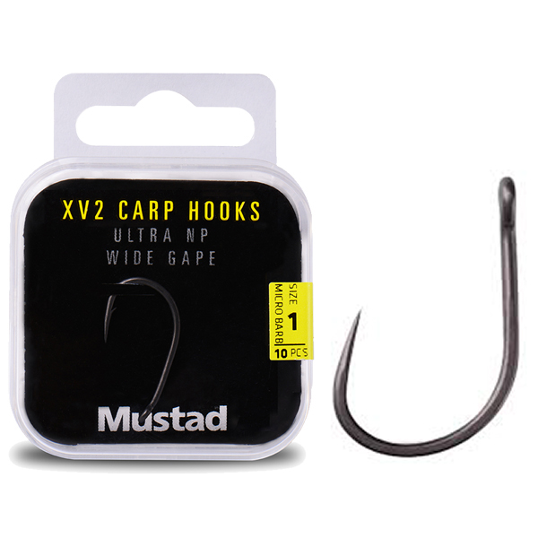 MUSTAD 60551 BBS CARP HOOKS