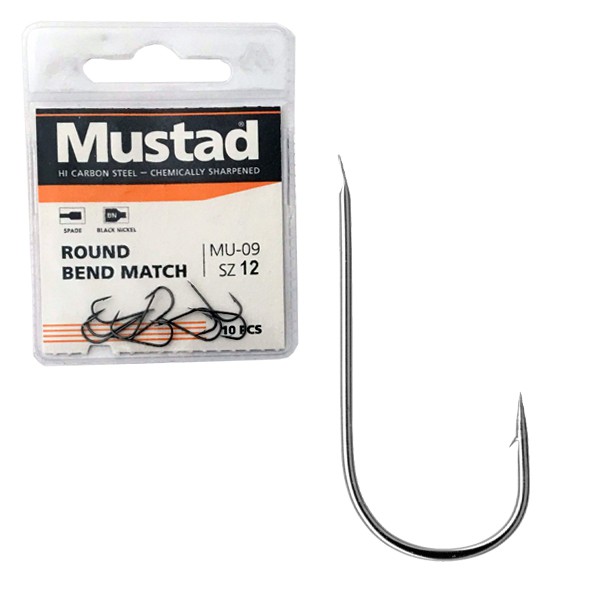 MUSTAD MU09-60200NP-BN ROUND BEND MATCH