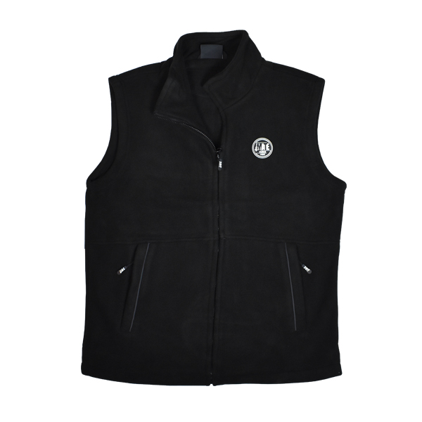 MATE FLEECE VEST BLACK