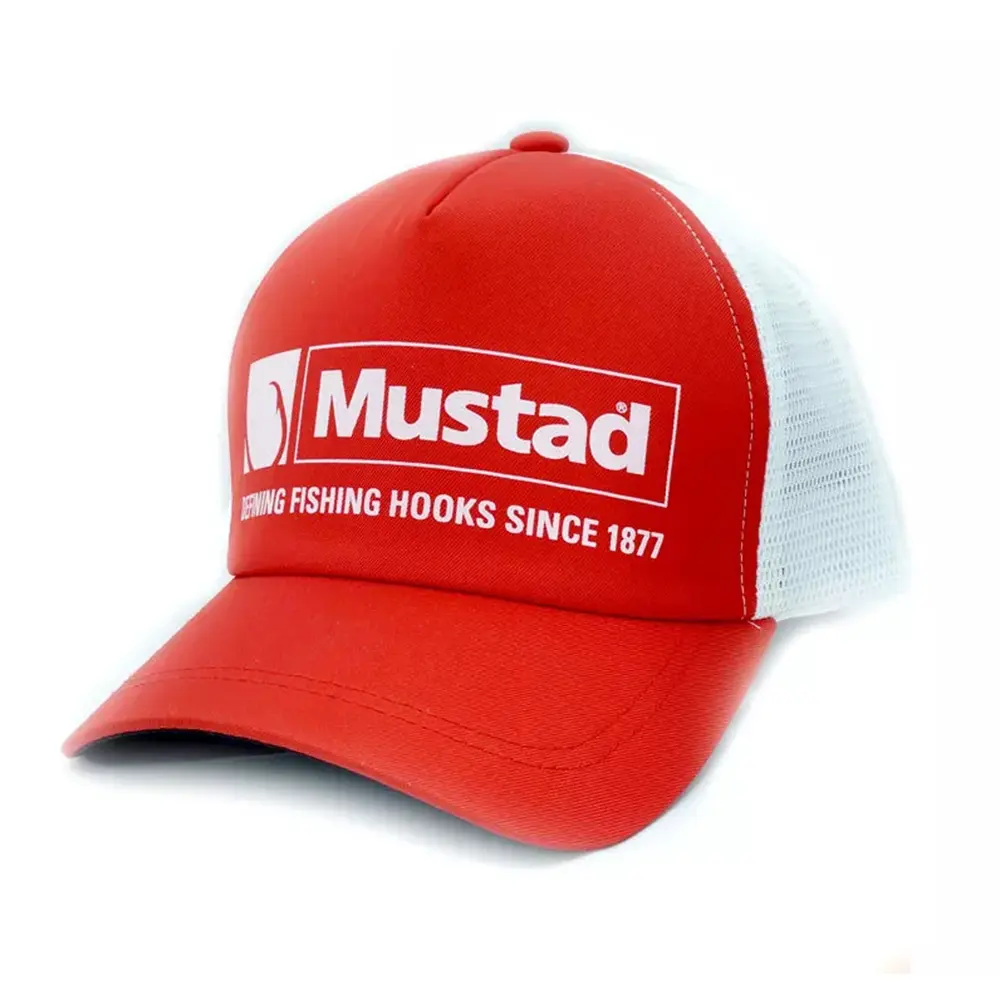 MUSTAD TRUCKER CAP RED
