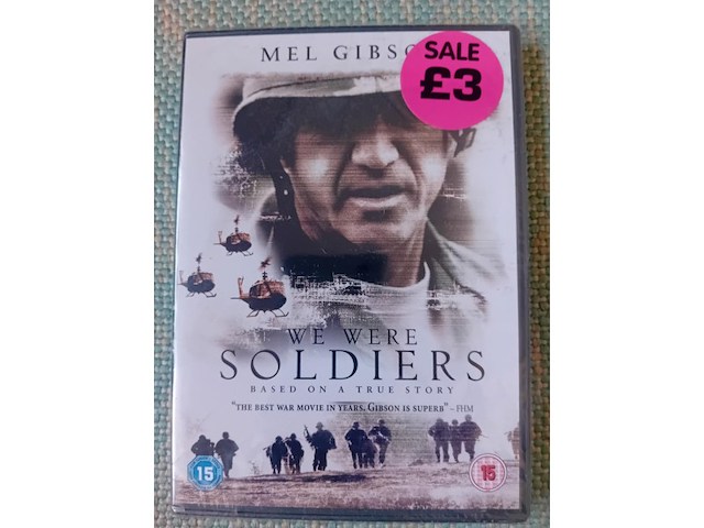 We were soldiers