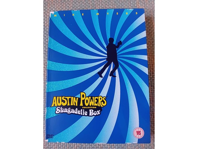 Austin Power Collection Shagadelic box 3 x DVD