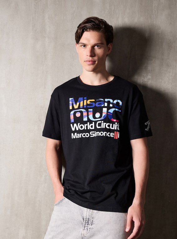 Majica sa MWC logoom Crna
