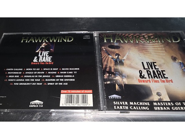 Hawkwind - Live &; rare, Onward flies the bird ,ORIGINAL