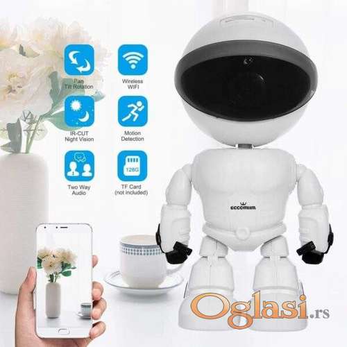 Robot kamera IP WI-FI kamera za video nadzor Robot