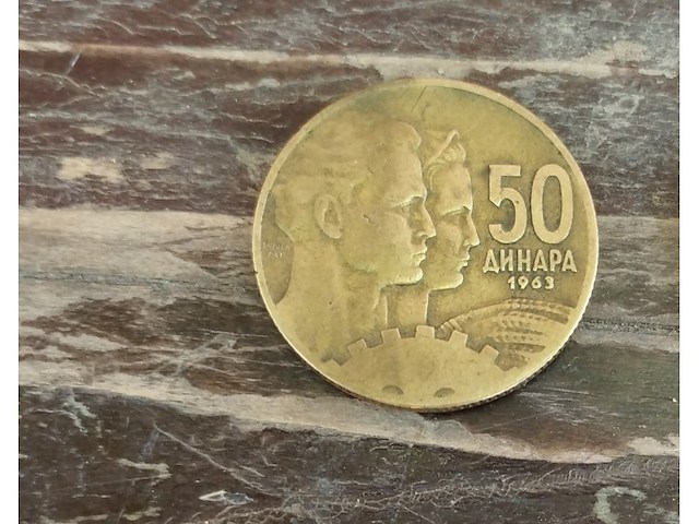 50 DINARA 1963