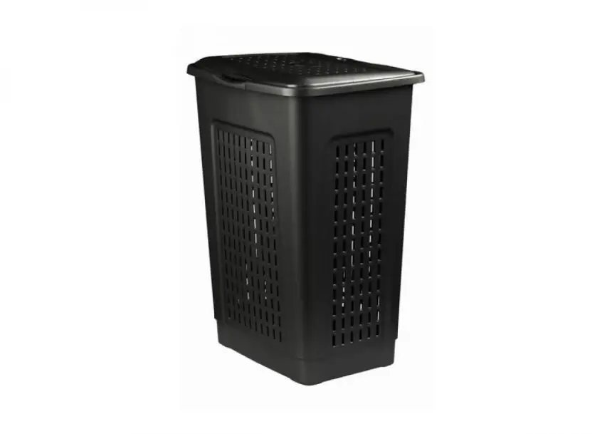 Korpa za veš sa poklopcem 50L - Antracit