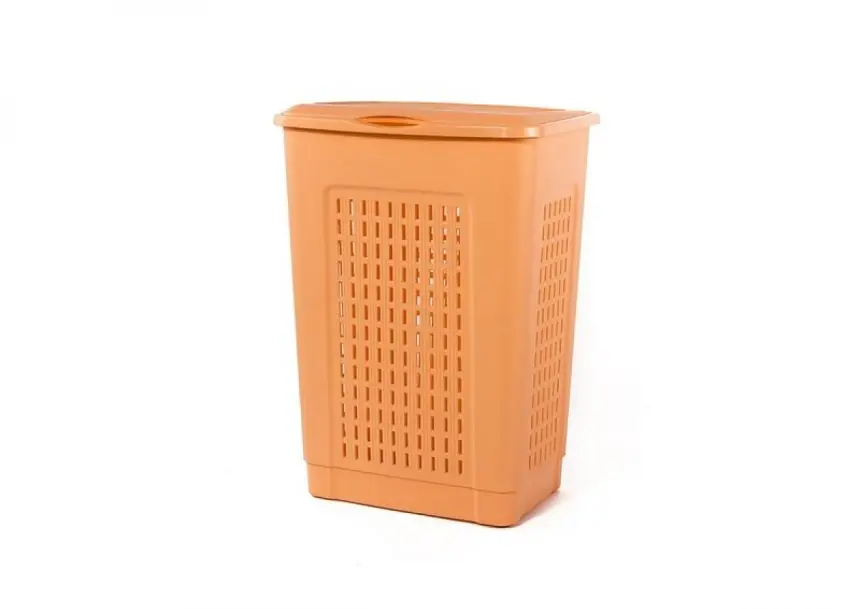 Korpa za veš sa poklopcem 50L - Karamel