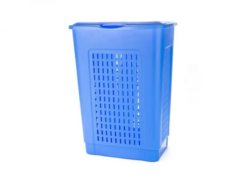 Korpa za veš sa poklopcem 50L - Plava