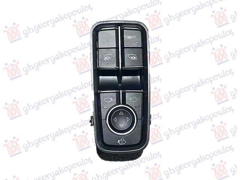 PREKIDAC U PREDNJIM VRATIMA (ELEKTRO-SKLOPIV RETROVIZOR/KROV) (16 PIN) Leva str. PORSCHE BOXSTER (982) (2016-) (OEM: 991 613 157 02 DML, 99161315702DML)