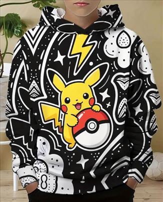 Pokemon Pikachu duks, ima veličina