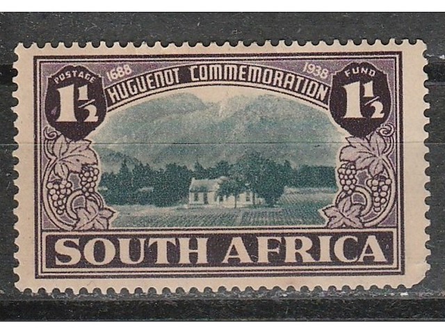 Južna Afrika, South Africa-1938-Huguenot Farm-MHH