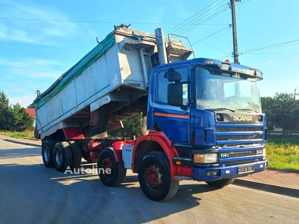 Scania 114 340 PDE TIPPER kiper