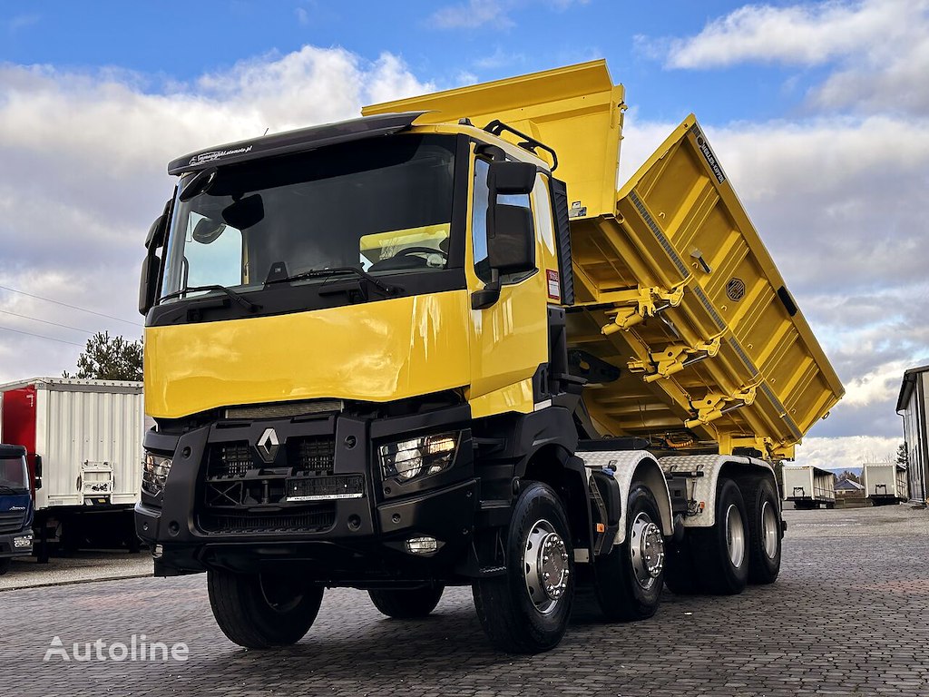 Renault K 460 8X4 MEILLER KIPPER / BORDMATIC / PERFECT ! kiper