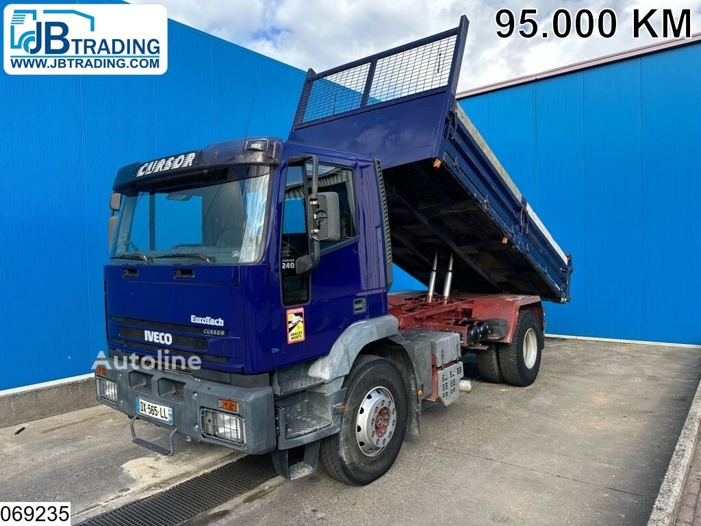 IVECO EuroTech Cursor 240 Manual, Steel suspension, PTO kiper