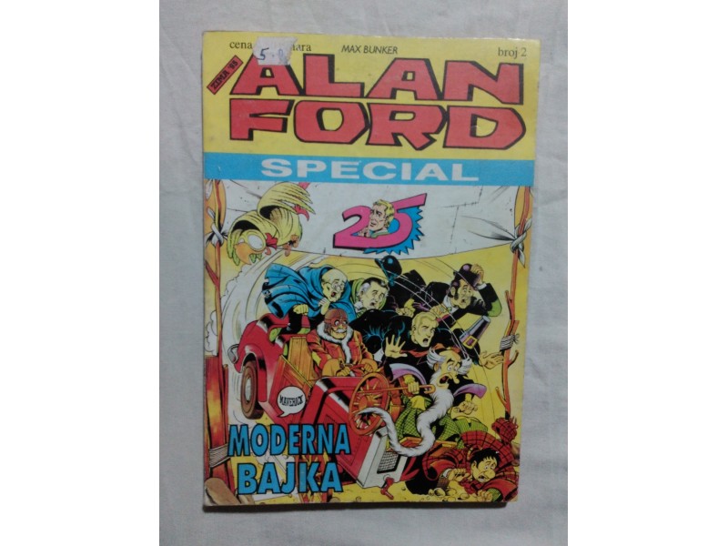 Alan Ford Maverick broj 2, Moderna bajka