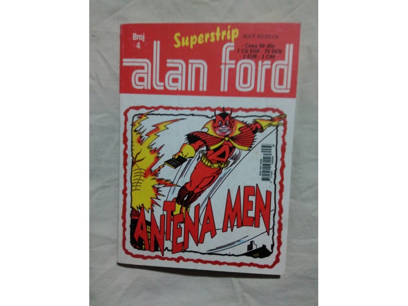 Alan Ford broj 4, Antena Men