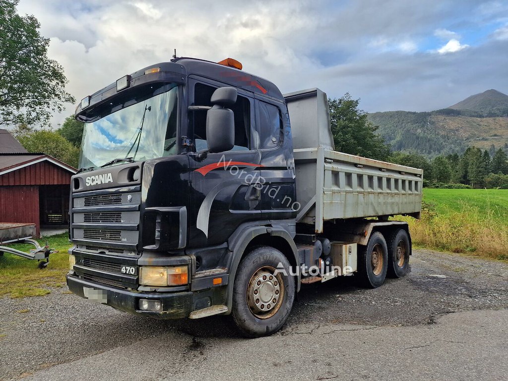 Scania R124 *6x4 *COMBI TRUCK / TIPPER *MANUAL *VIDEO kiper