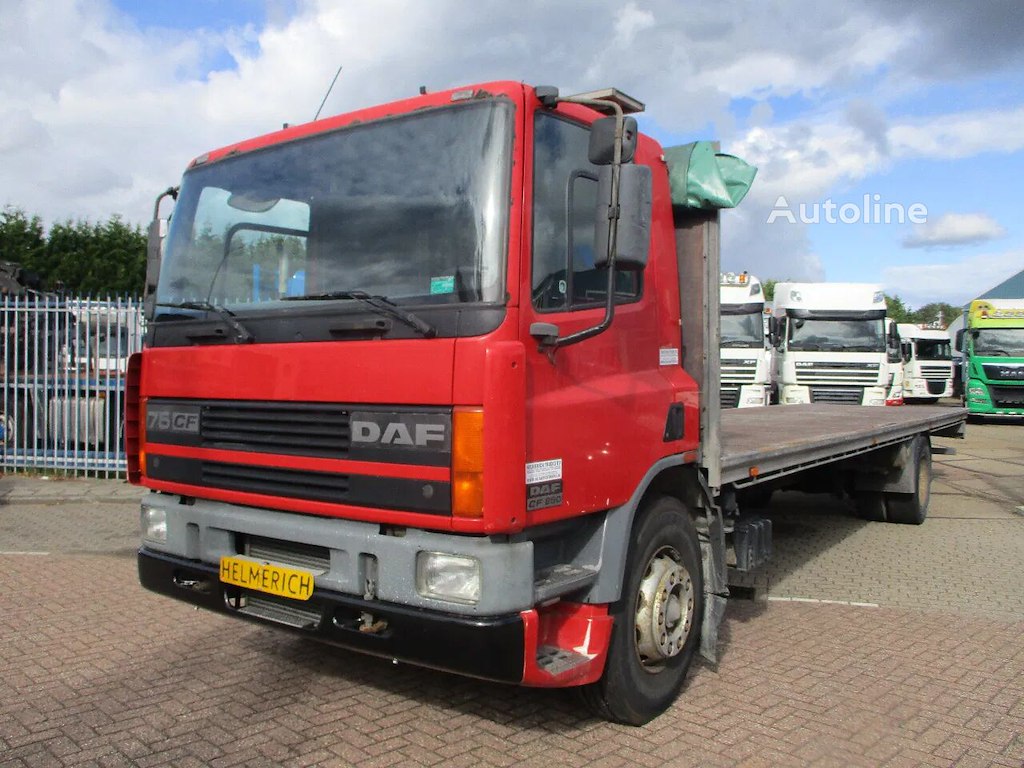 DAF CF 75 75 CF 250 EURO 2 EURO 2 MANUALGEARBOX 786.253 KM kamion s ravnom platformom