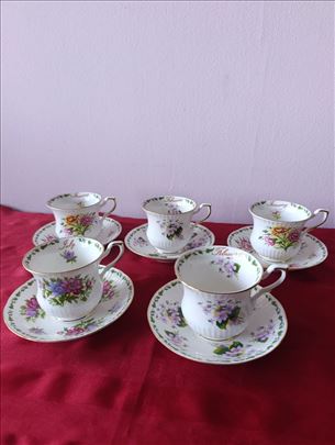 Porcelanske solje sa mesecima