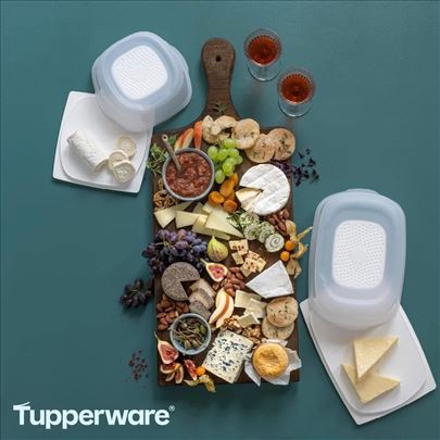 Tupperware pravougaoni CheeSmart za sireve