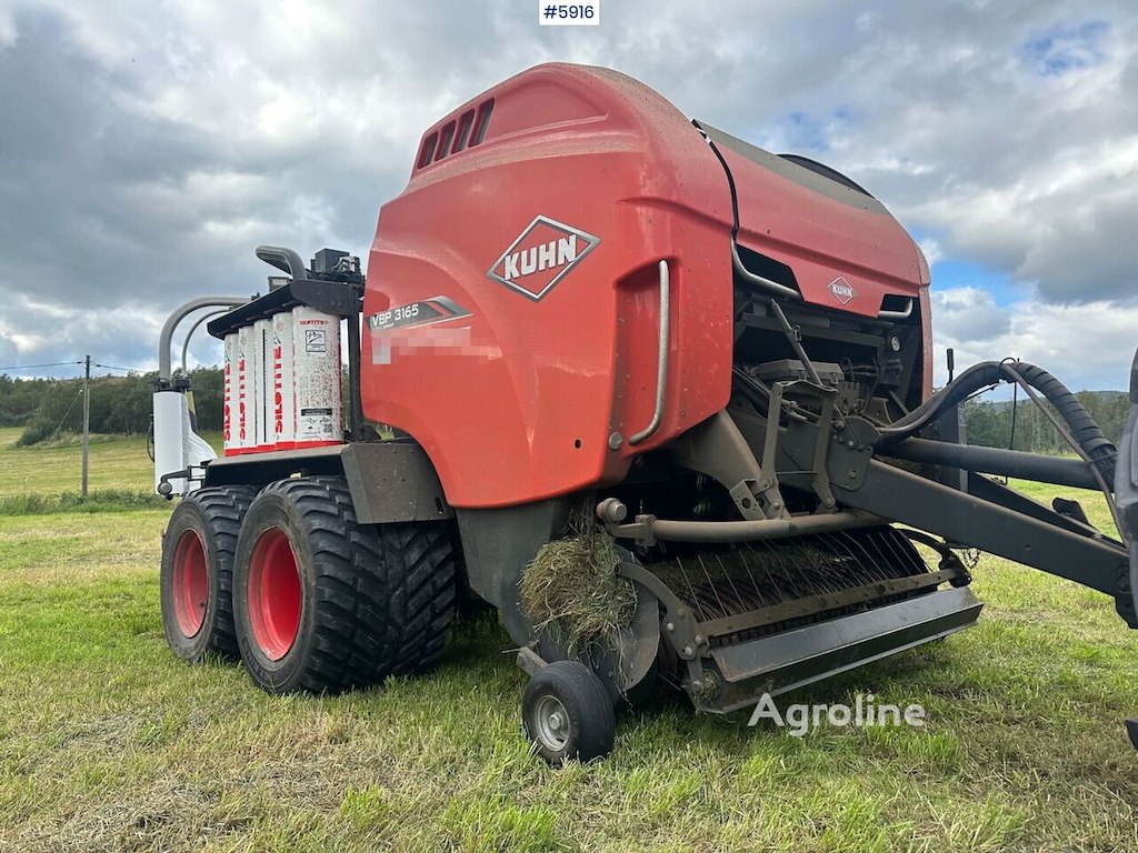 Kuhn VBP3165 Intelliwrap balirka za okrugle bale