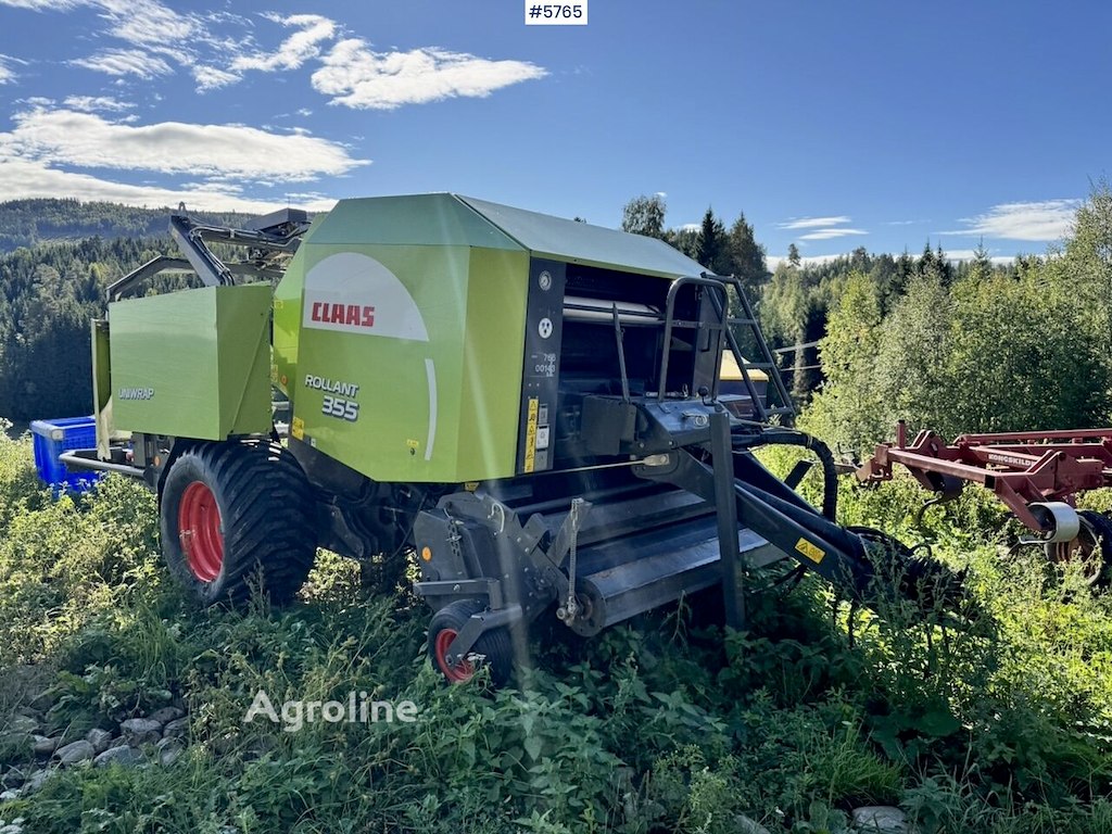 Claas Rollant 355 Roto Cut balirka za okrugle bale