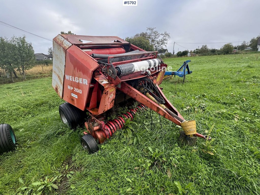 Welger RP 200 balirka za okrugle bale