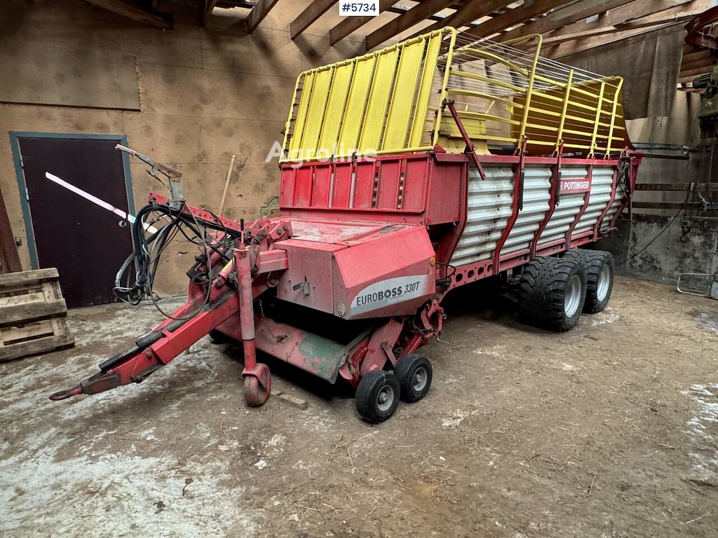 Pöttinger Euroboss 330t supermatic samoutovarna prikolica
