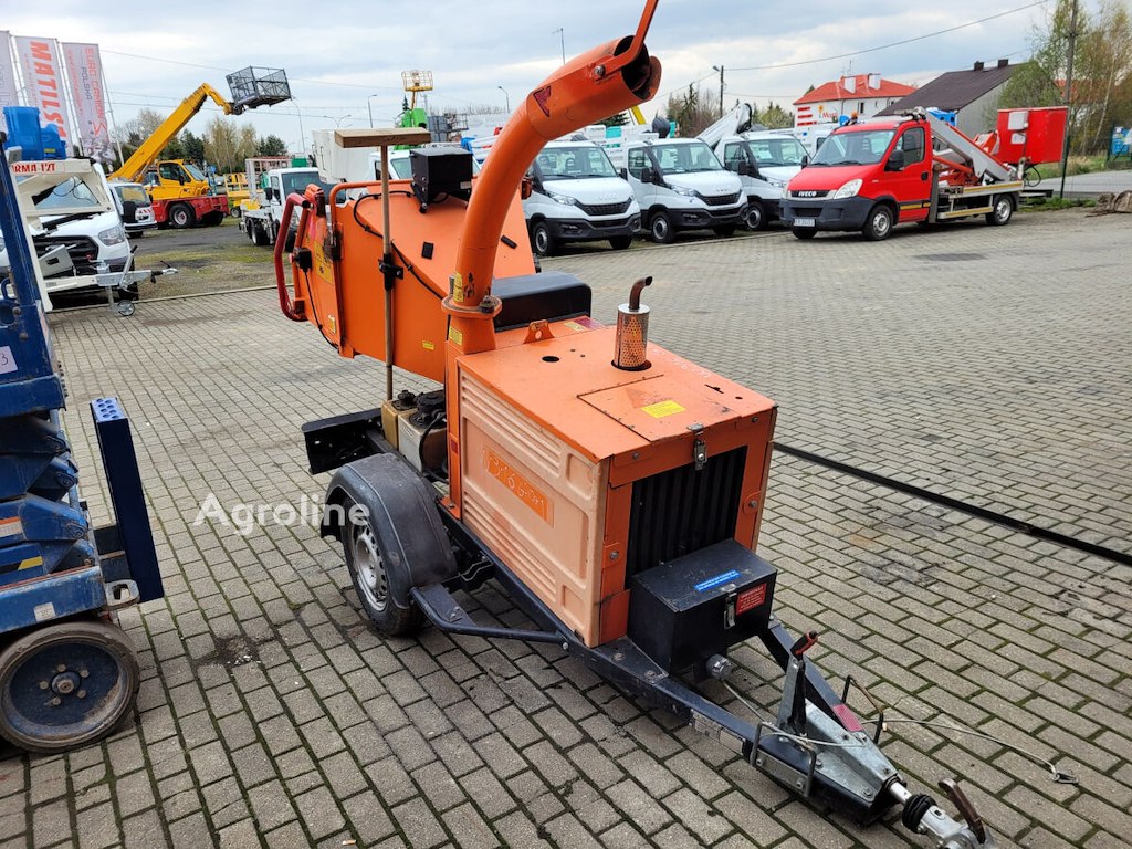Timberwolf TW 150 DHB rębak like new !! / new: disc, blades, knives, drive drobilica za drvo